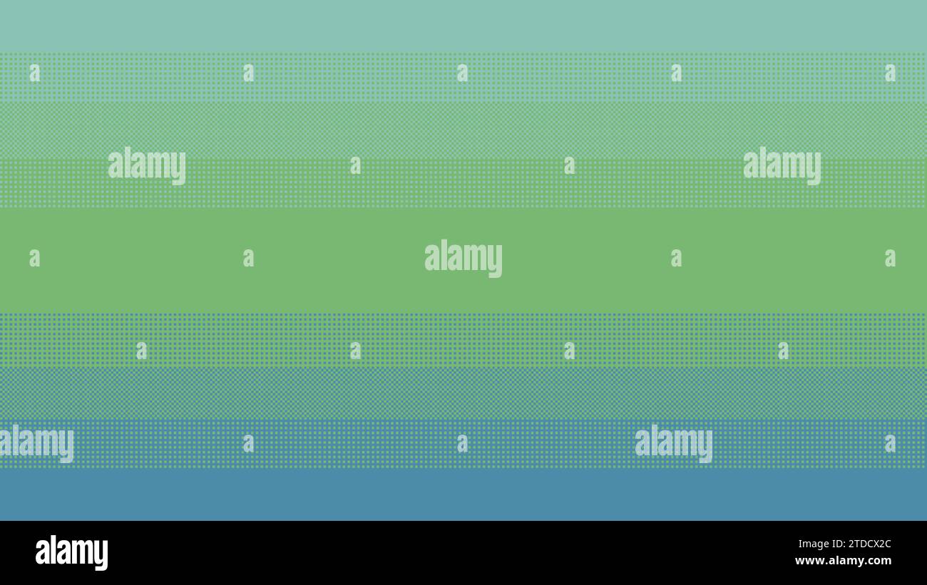 Seamless background in pixel art. Green to blue halftone dithering ...