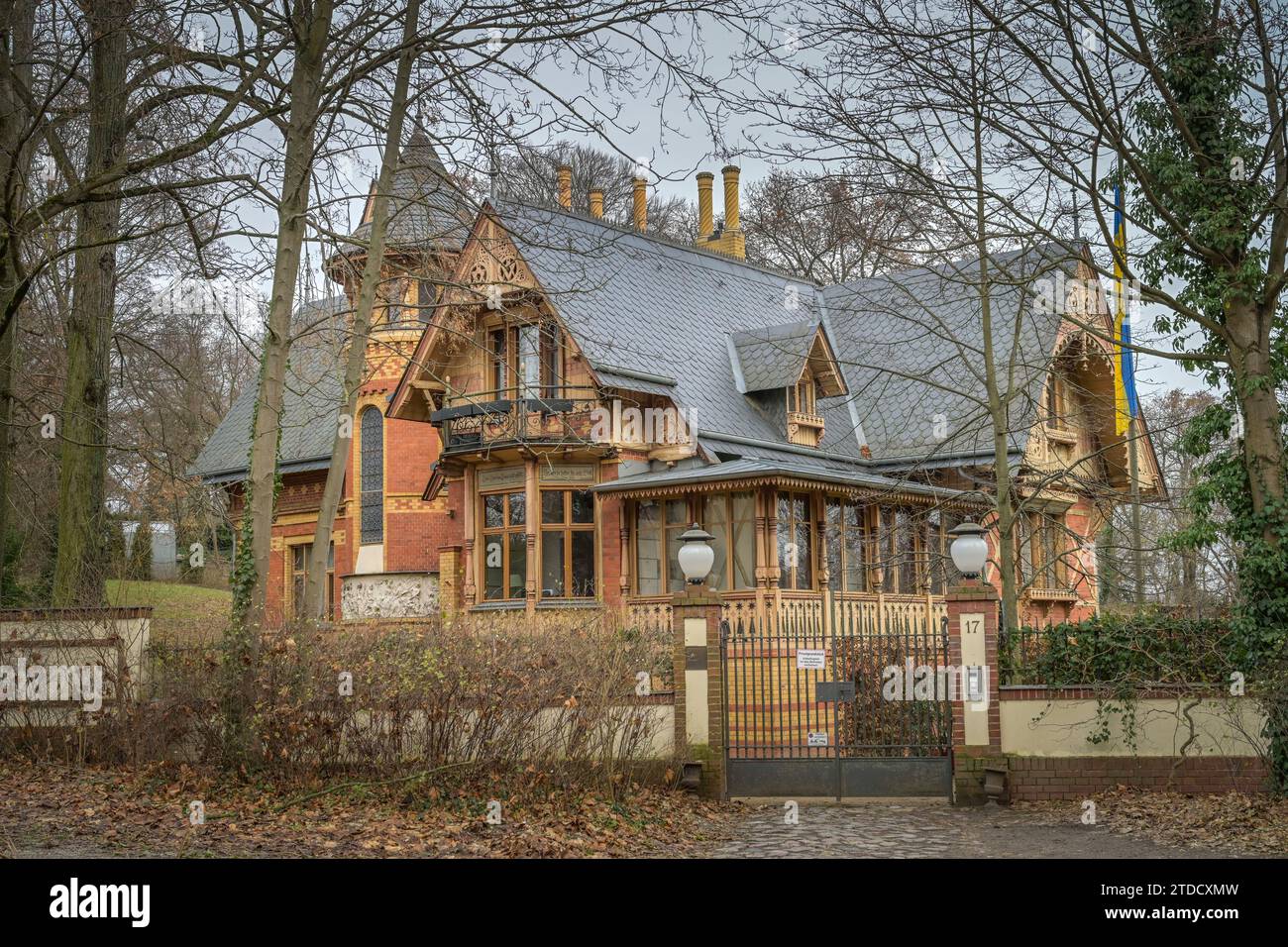 Villa Gericke, Puschkinallee, Potsdam, Brandenburg, Deutschland Stock ...