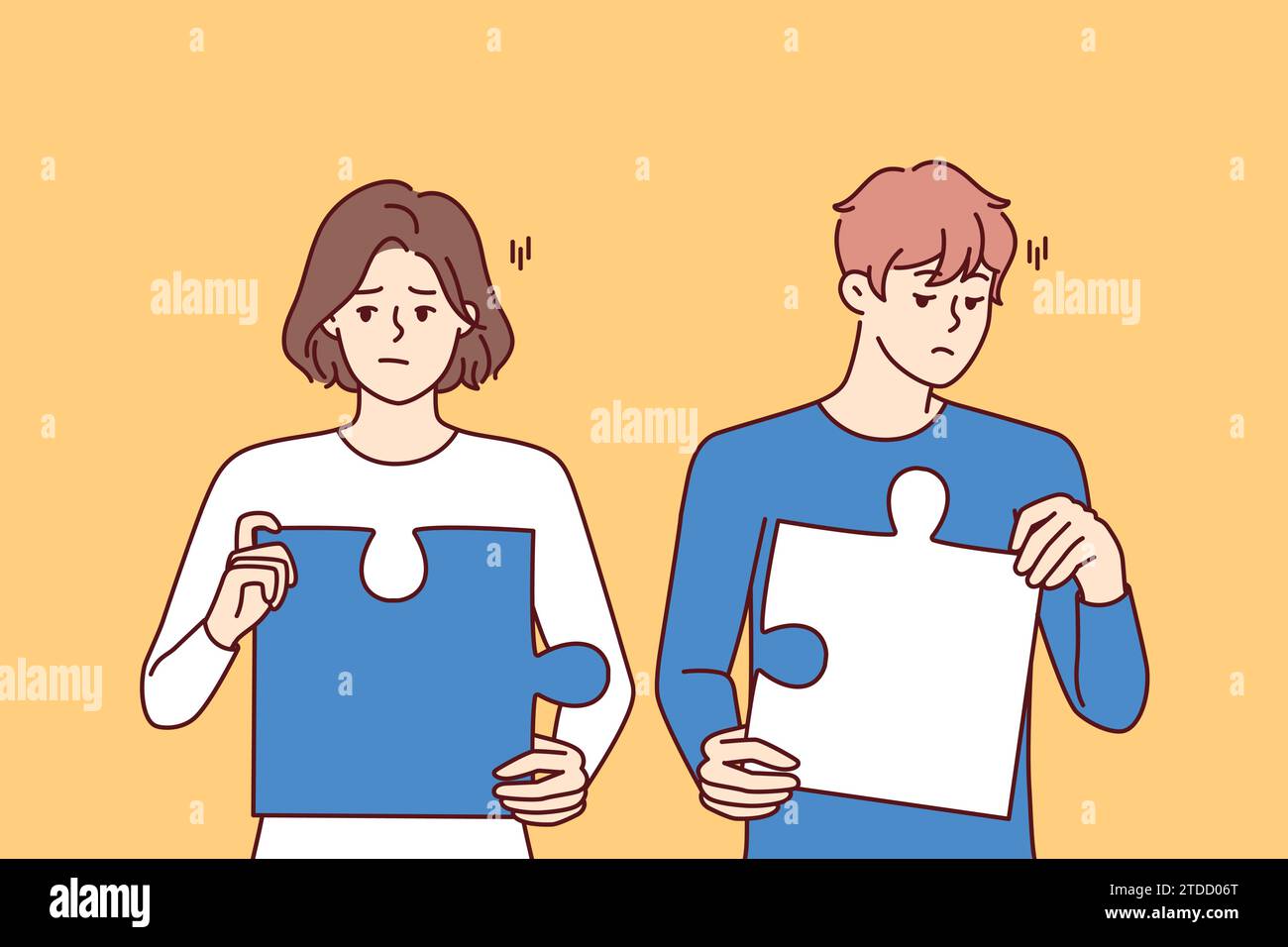 Embarrassed ignoring Stock Vector Images - Alamy