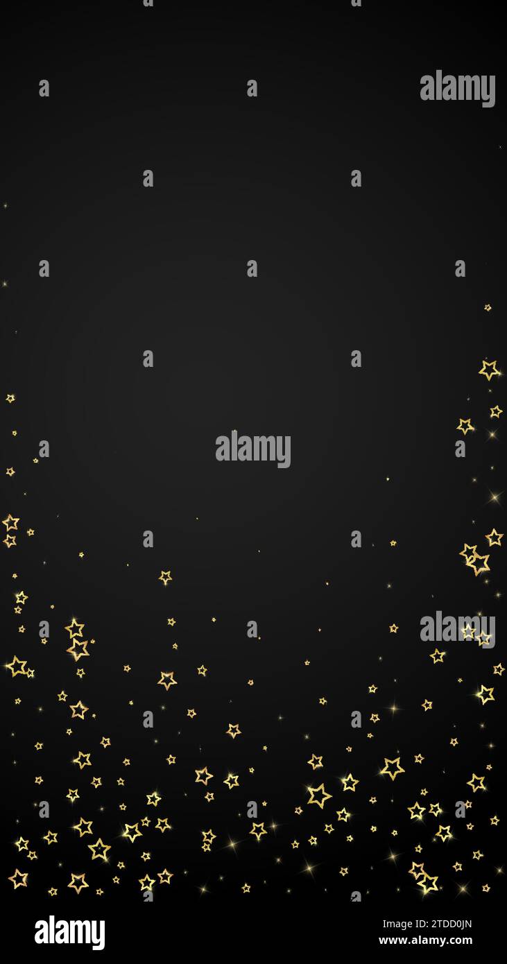 Silver stars falling down hi-res stock photography and images - Alamy