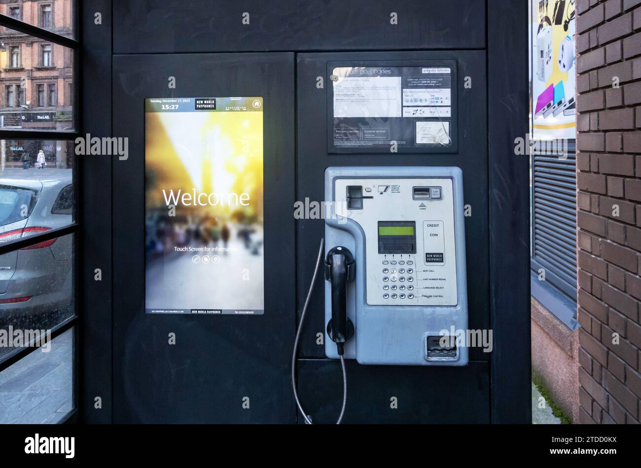 I telephone both Stock Photo - Alamy