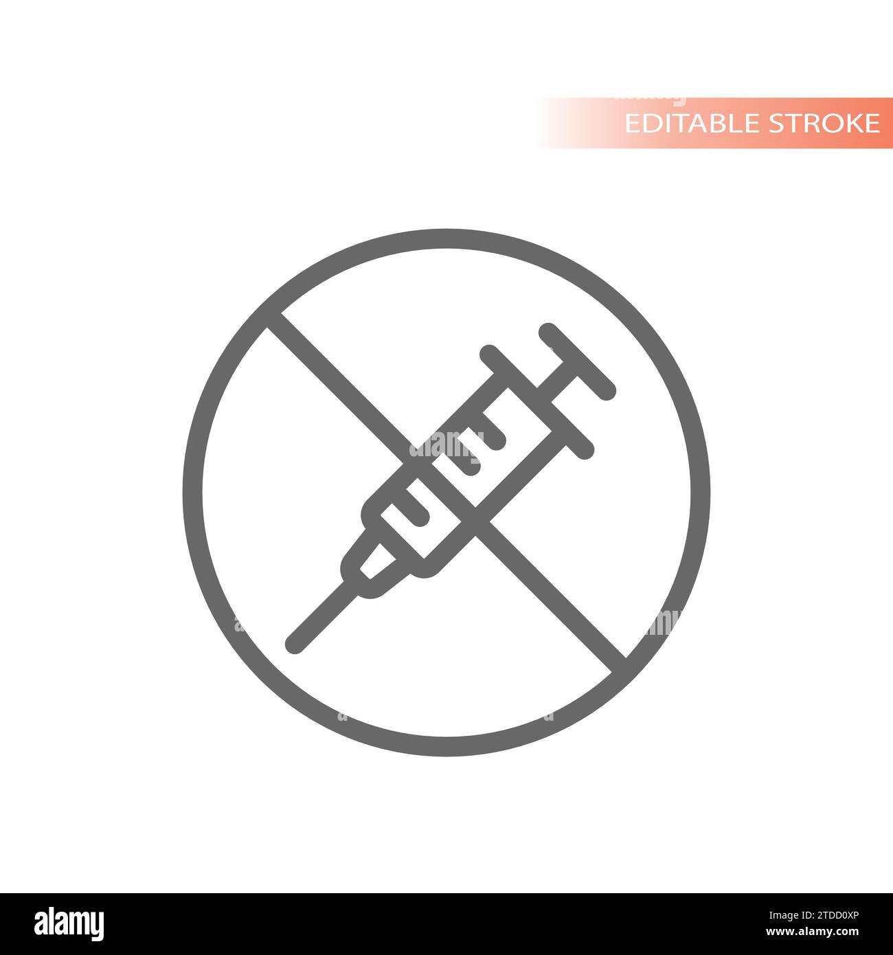 Icon no hormones hi-res stock photography and images - Alamy