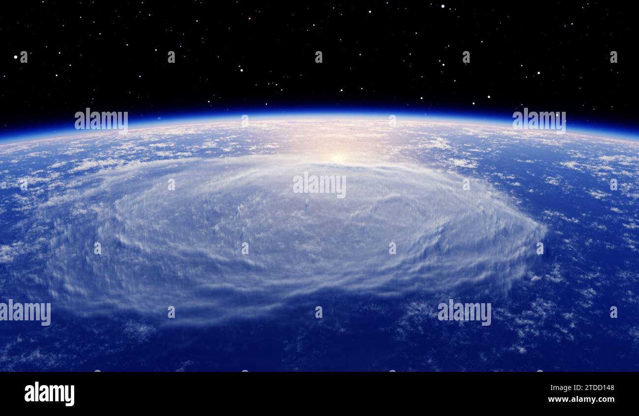 Planet earth in rays sun hi-res stock photography and images - Alamy