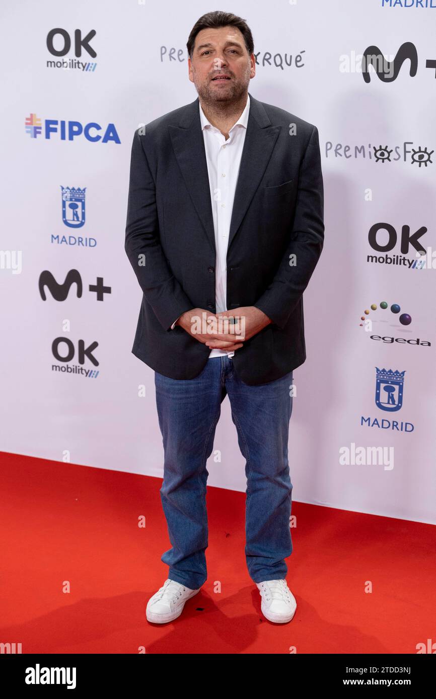 Hovik Keuchkerian attended the red carpet for the Jose María Forque ...