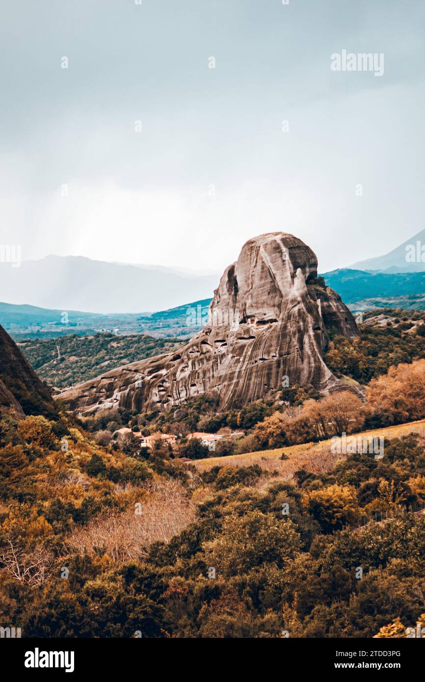 Mountain Hills Landscape Forest Geography Stock Photo - Alamy
