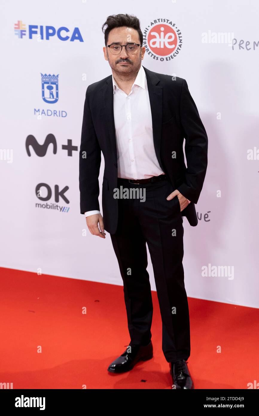 Juan Antonio Bayona attended the red carpet for the Jose María Forque ...