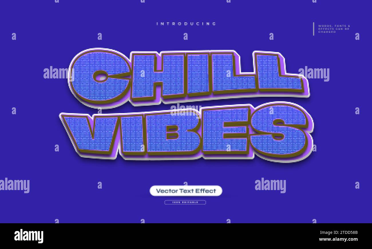 Chill vibes Stock Vector Images - Alamy