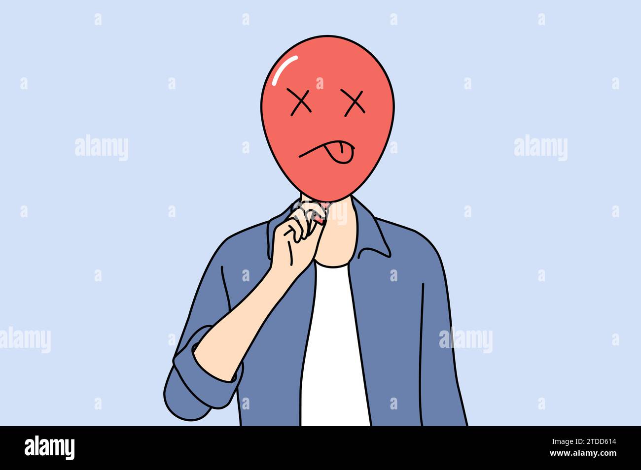 Disappointment balloon Stock Vector Images - Alamy