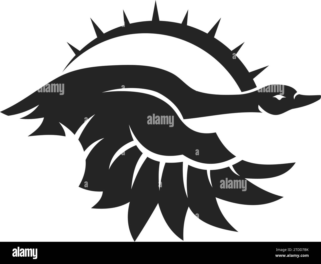 Goose logo template Isolated. Brand Identity. Icon Abstract Vector ...