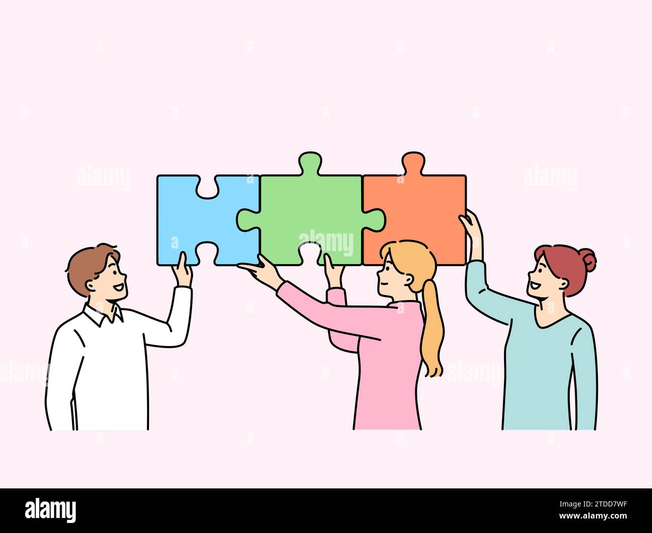 Sense of support Stock Vector Images - Alamy