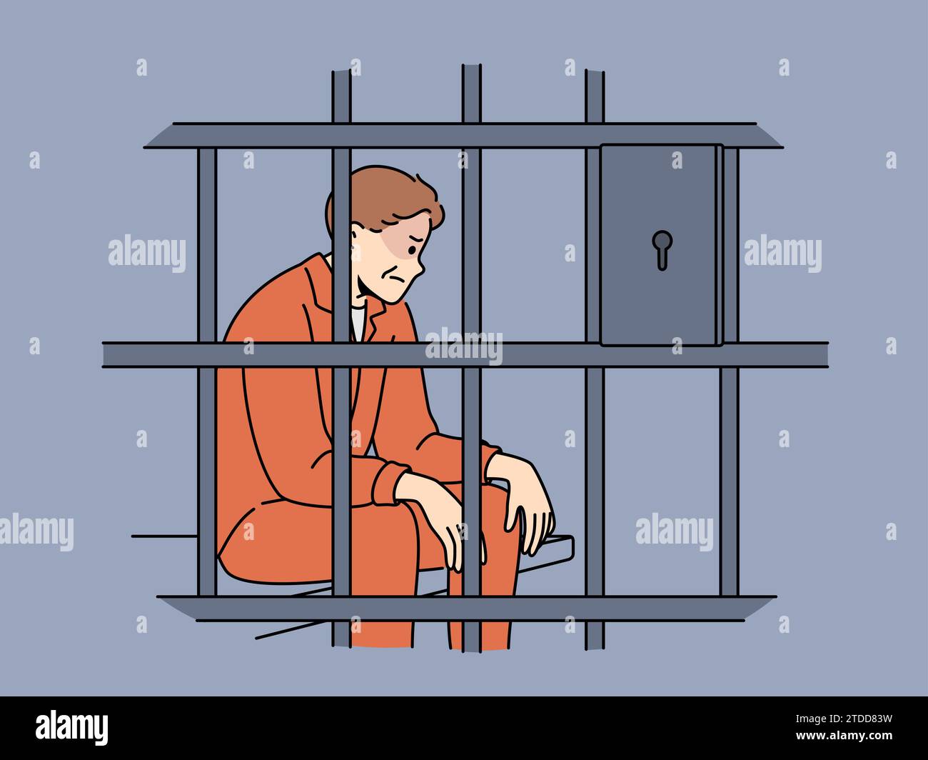 Accused murderer Stock Vector Images - Alamy