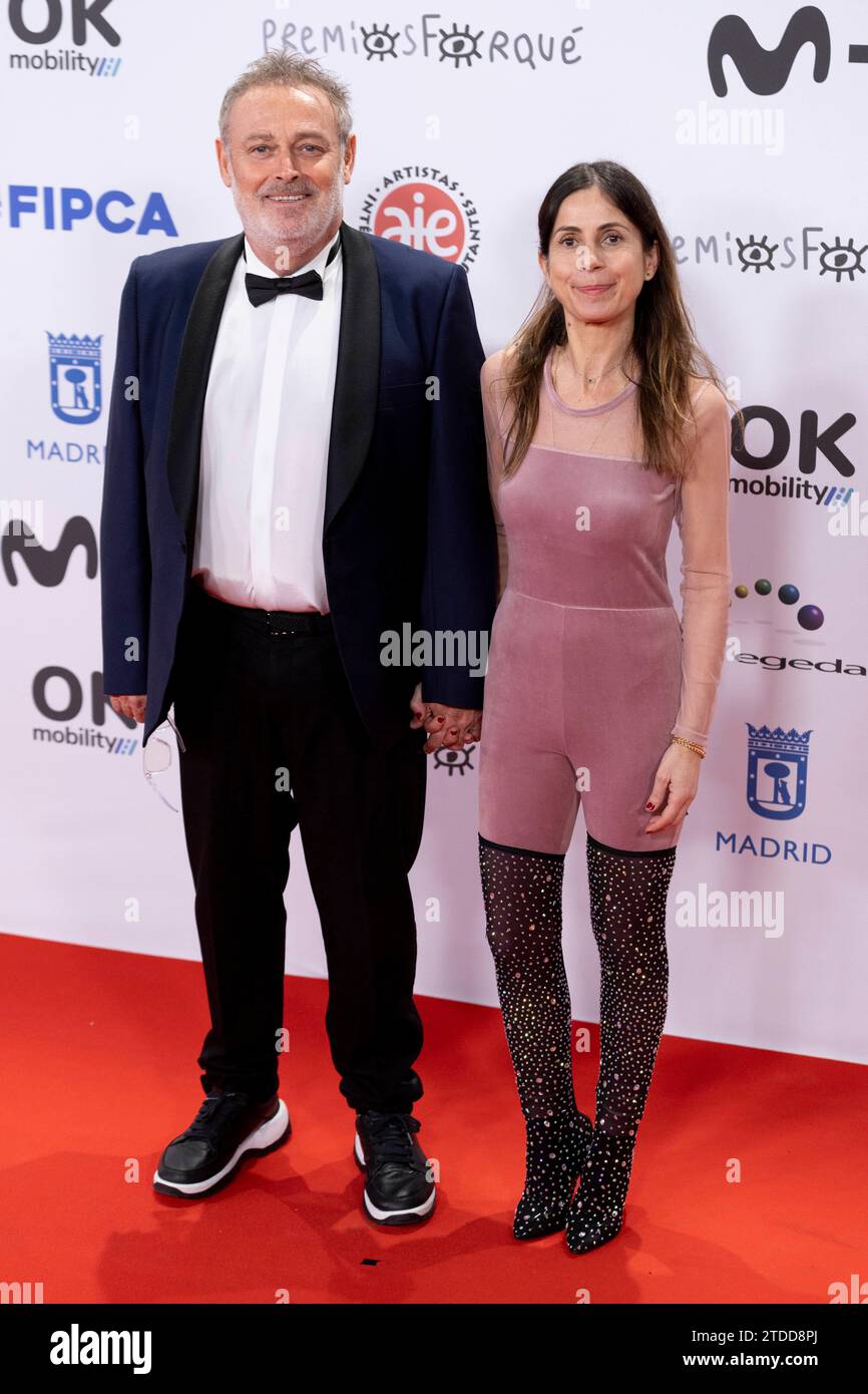 Pablo Carbonel and Maria Arellano attended the red carpet for the Jose ...