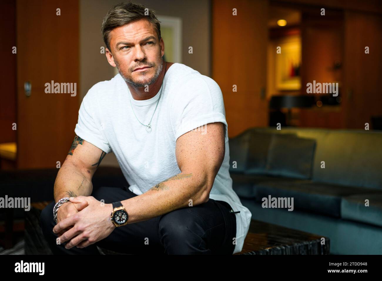 Alan Ritchson poses for a portrait to promote the television series ...