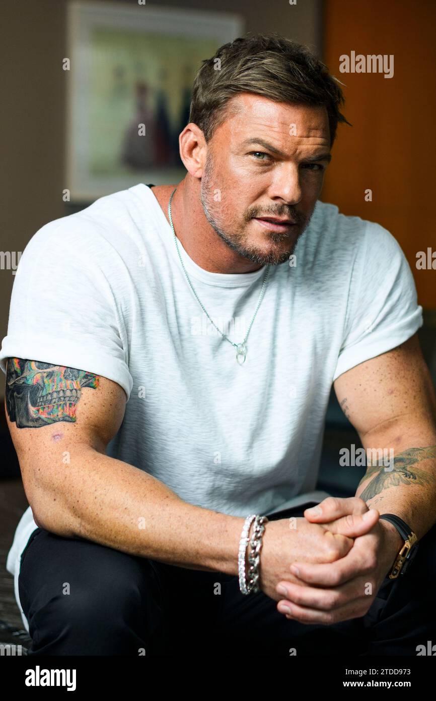 Alan Ritchson poses for a portrait to promote the television series ...