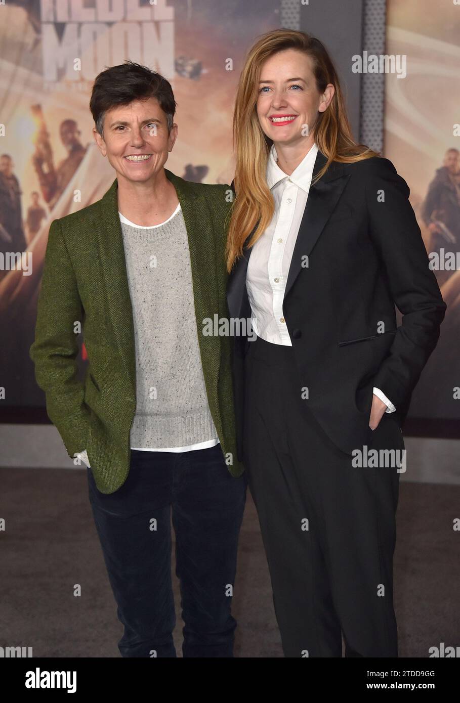 Tig Notaro, left, and Stephanie Allynne attend the premiere of "Rebel ...