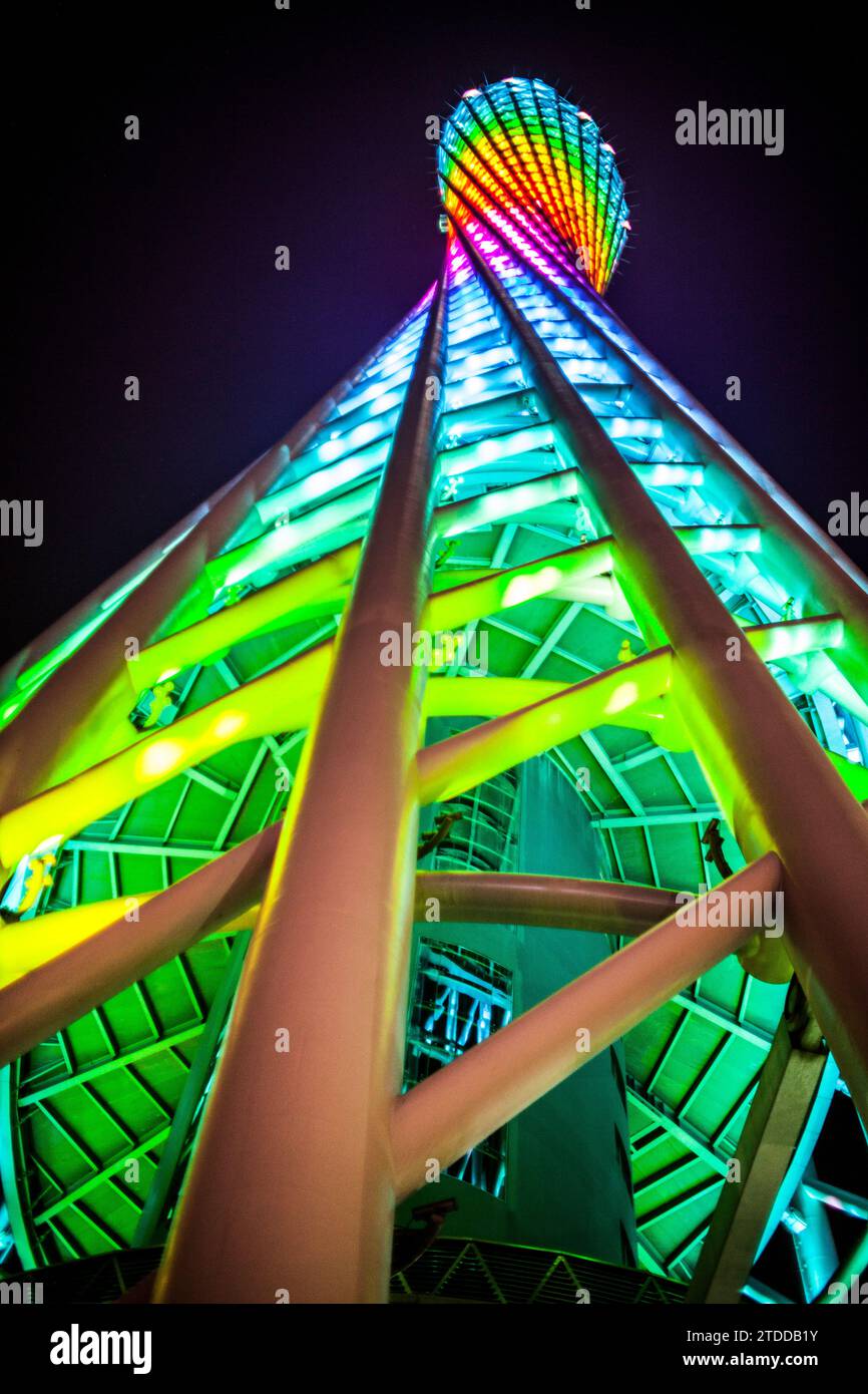 Colors of the Canton Tower Stock Photo - Alamy