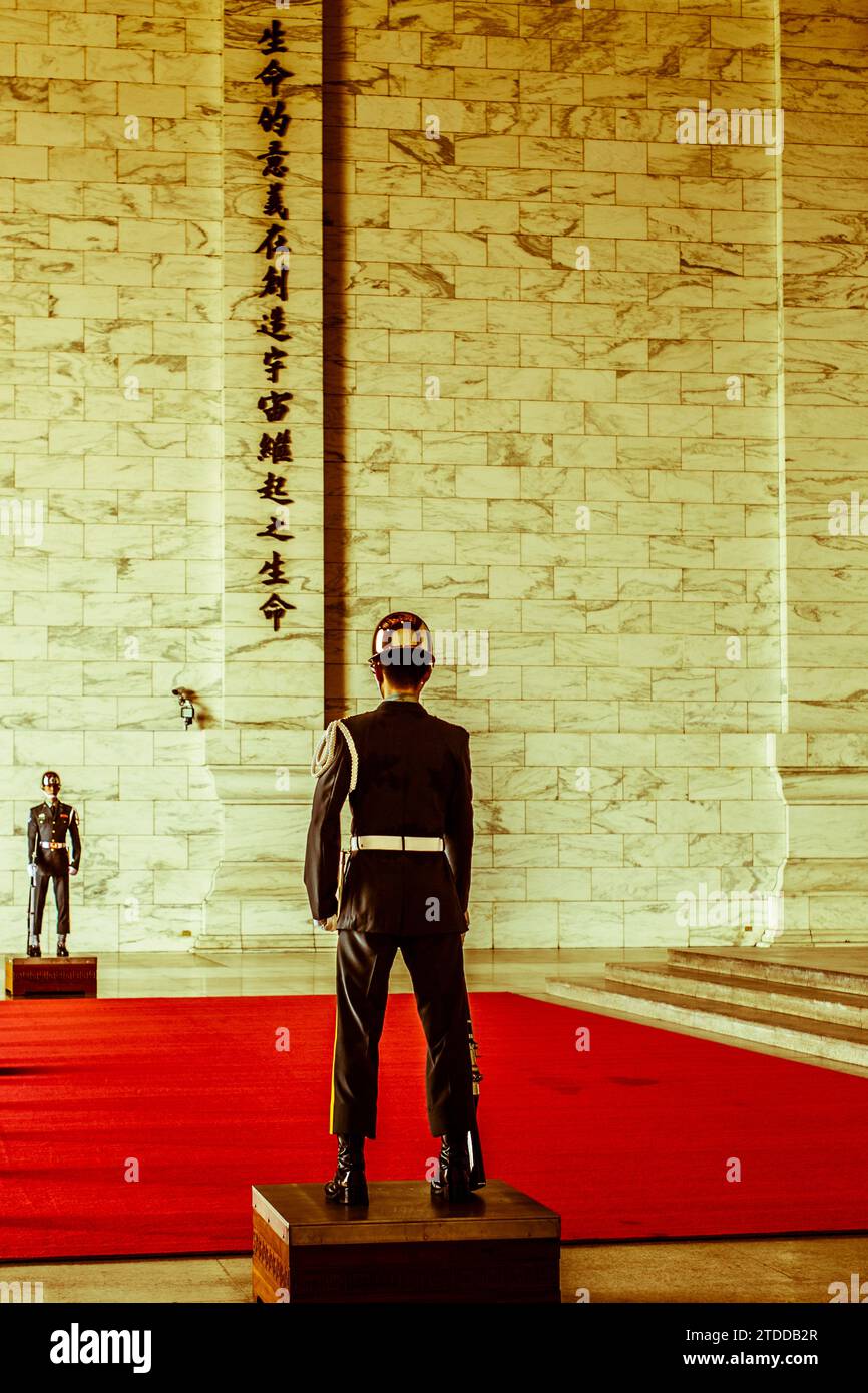 Honorary guards standing on duty Stock Photo - Alamy