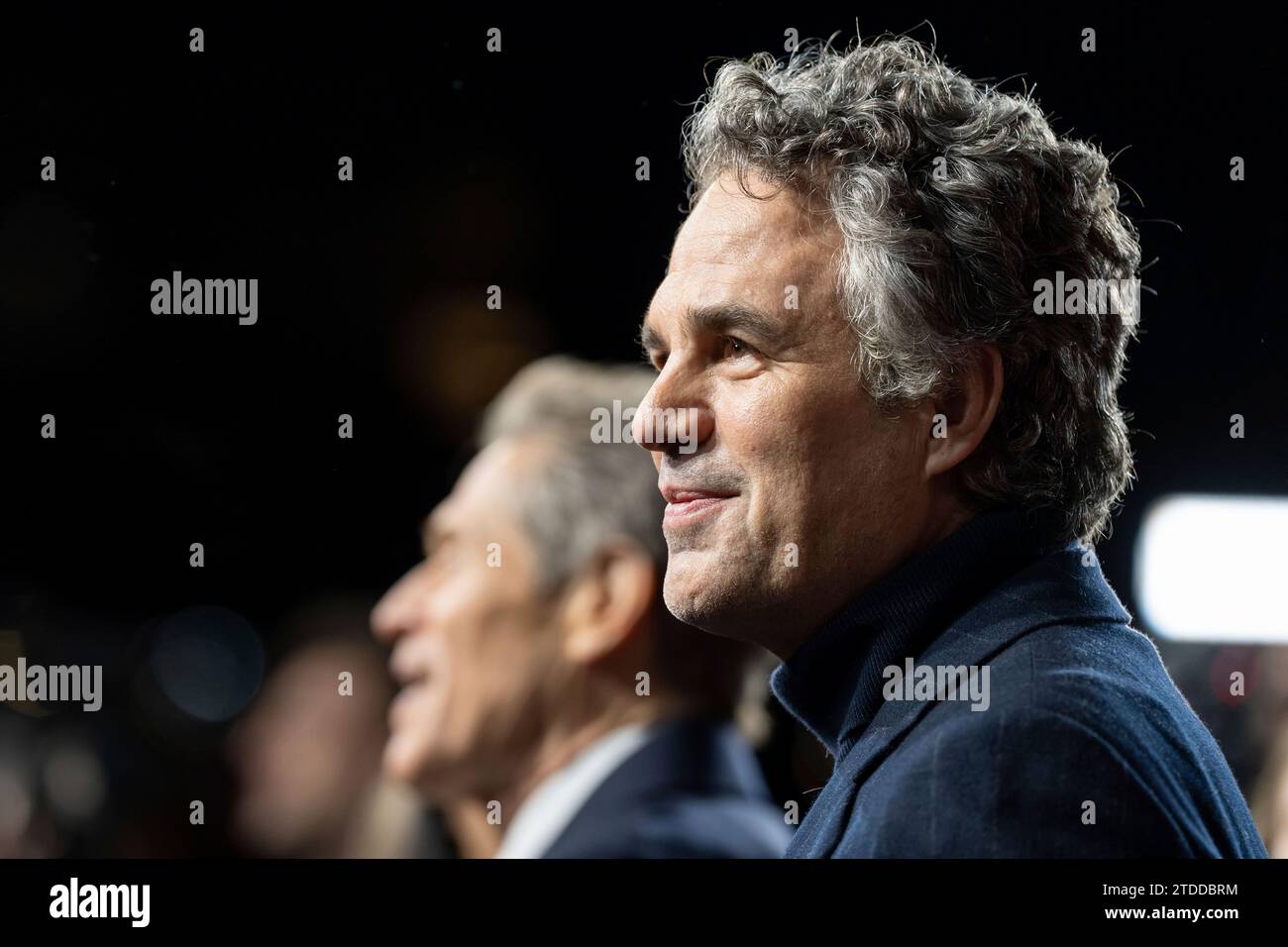 Mark Ruffalo is interviewed upon arrival at the premiere of the film ...