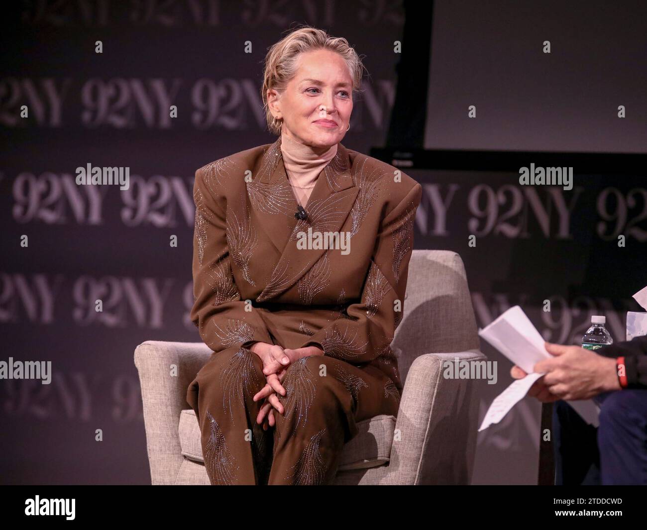 Sharon Stone in conversation at The 92nd Street Y on Thursday, Dec. 14 ...