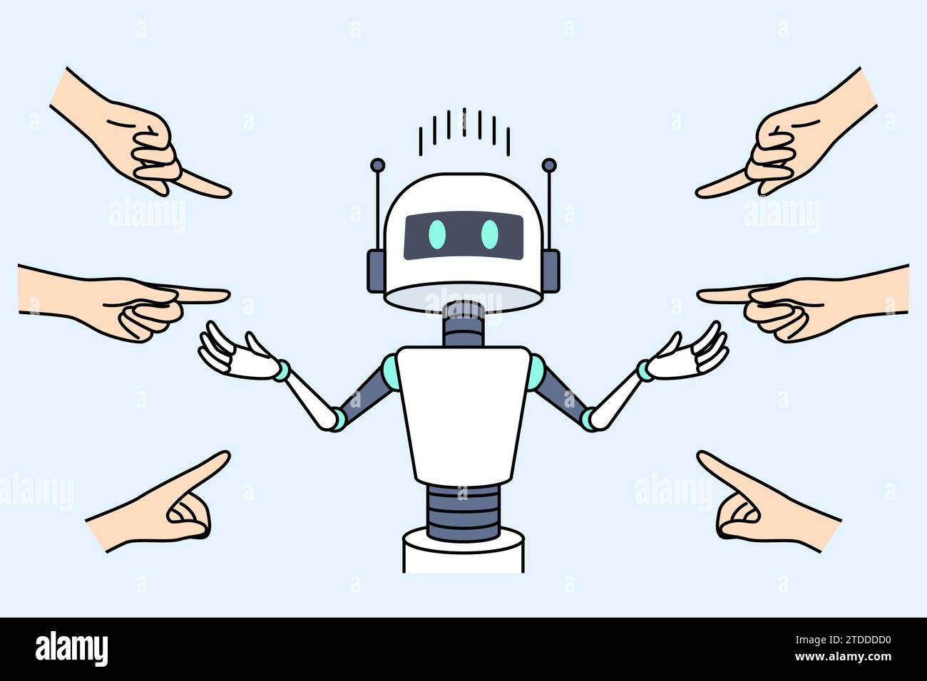 People blame robot for unemployment and point fingers at cyborg due to ...