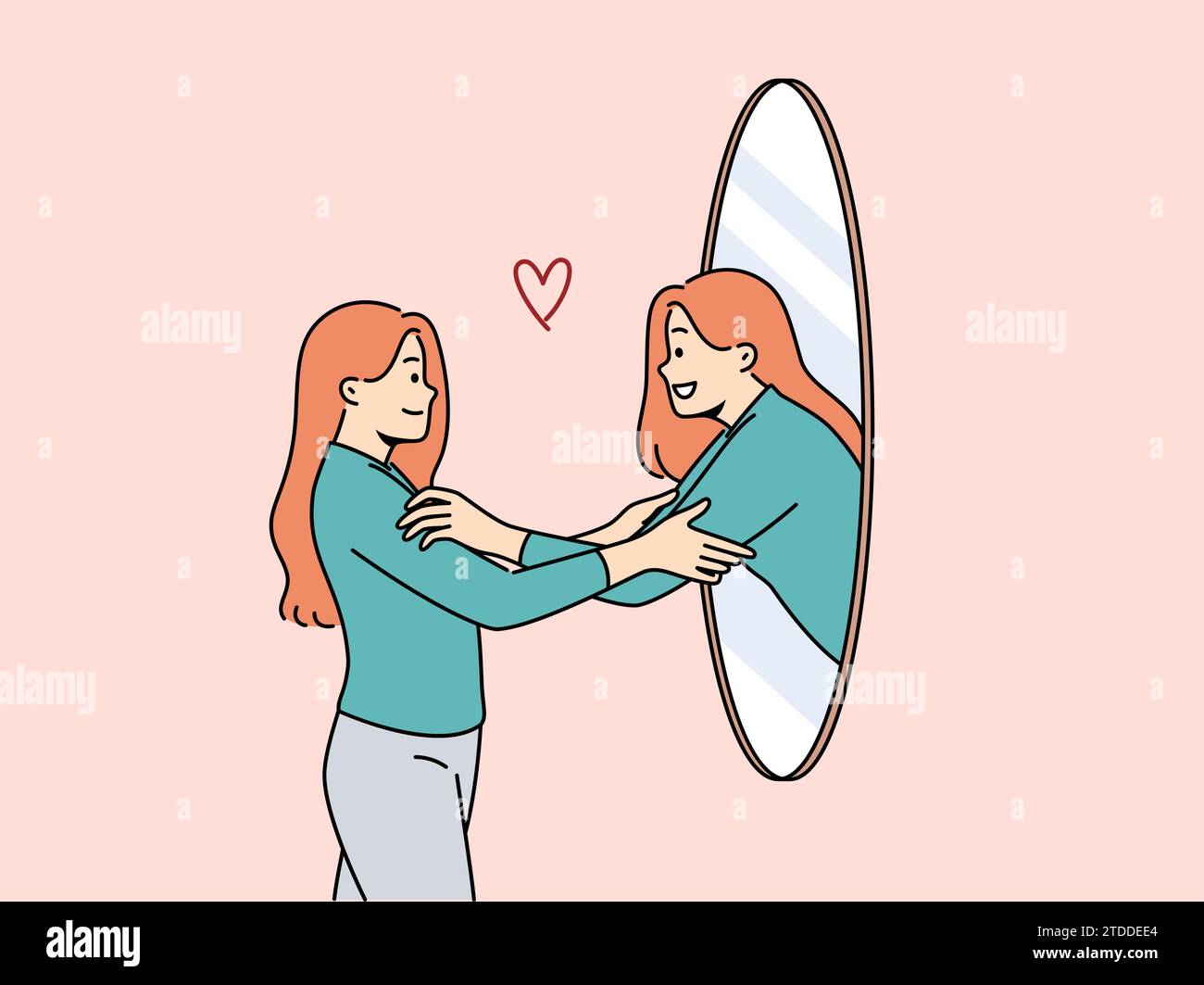 Beauty transformation makeup Stock Vector Images - Alamy