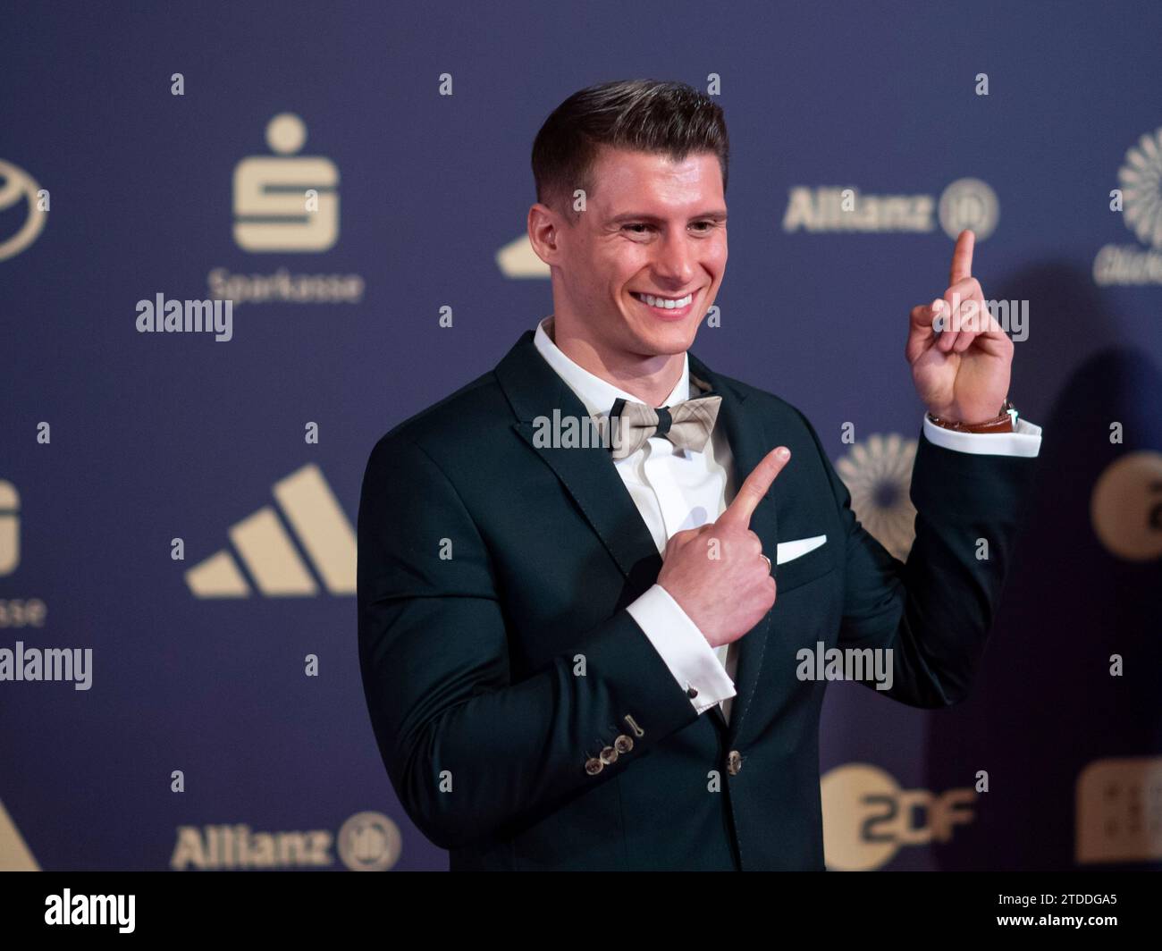 Lukas Dauser (Turnen) auf dem roten Teppich, GER, Sportler des Jahres ...