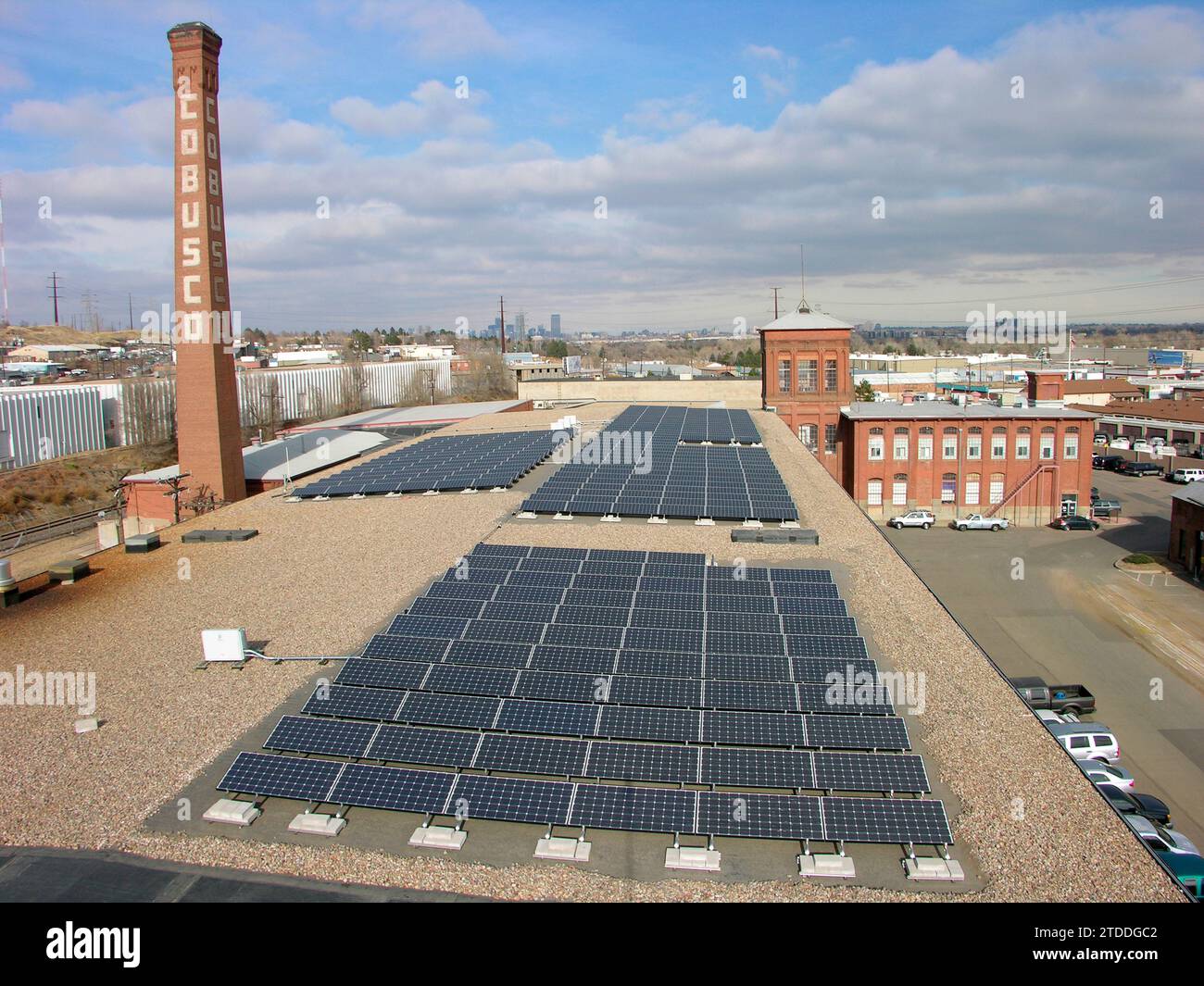 Solar panels, Colorado Stock Photo - Alamy