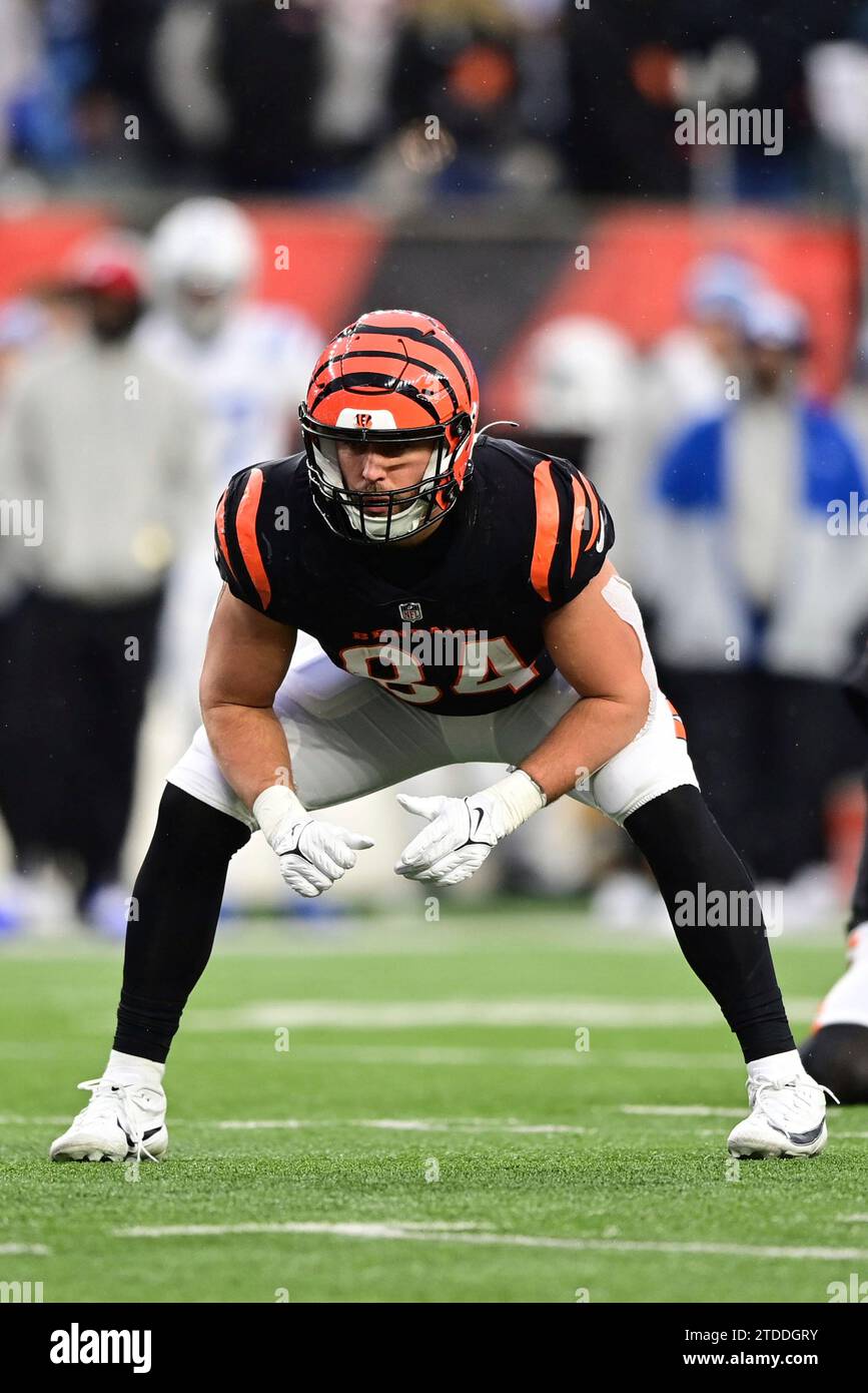 Cincinnati Bengals tight end Mitchell Wilcox (84) lines up for the play ...