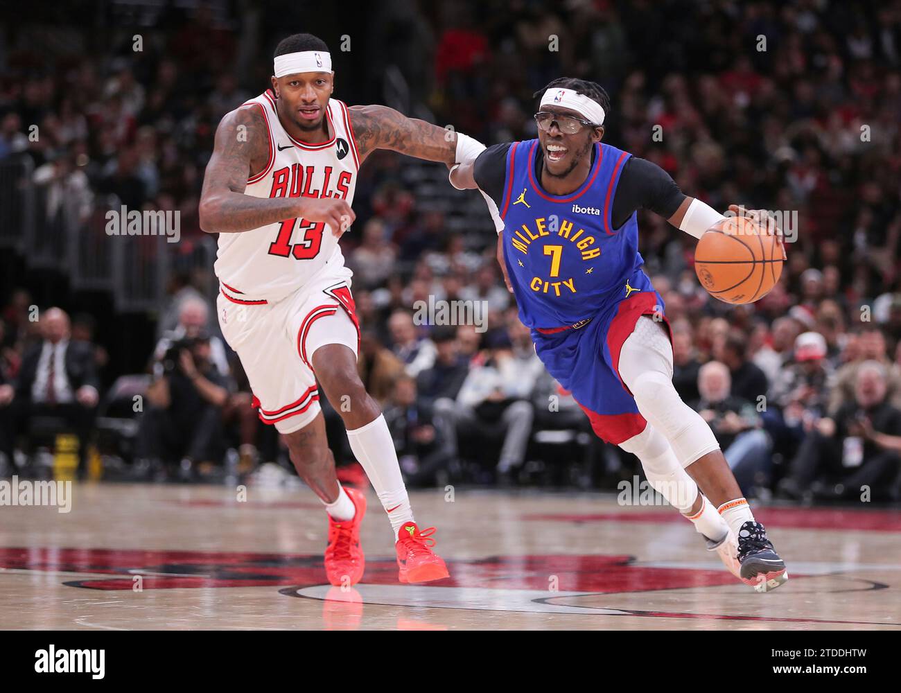 CHICAGO, IL - DECEMBER 12: Torrey Craig #13 of the Chicago Bulls and ...