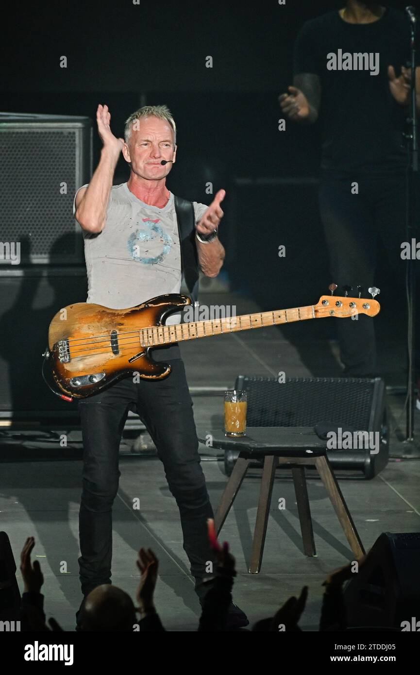 Gordon Matthew Thomas Sumner, known artistically as Sting, on stage at ...