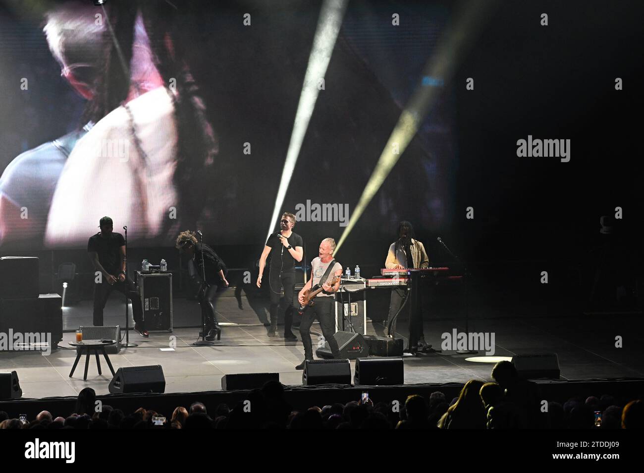 Gordon Matthew Thomas Sumner, known artistically as Sting, on stage at ...