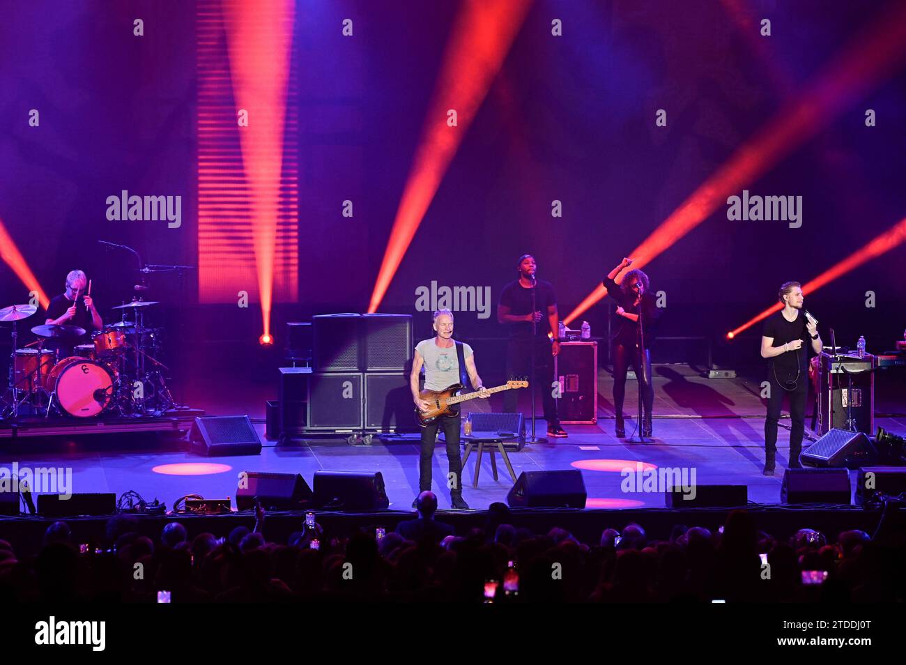 Gordon Matthew Thomas Sumner, known artistically as Sting, on stage at ...
