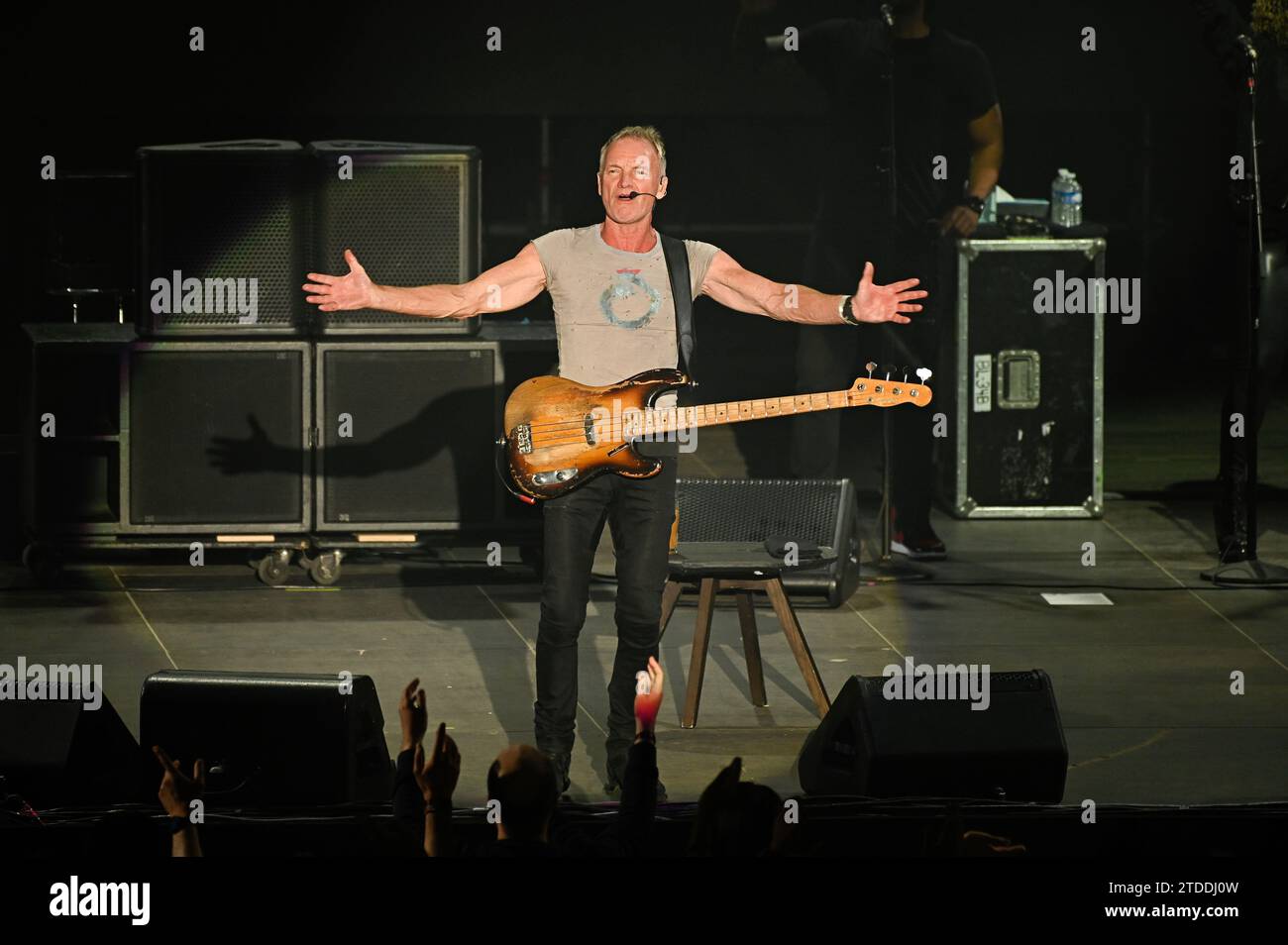 Gordon Matthew Thomas Sumner, known artistically as Sting, on stage at ...