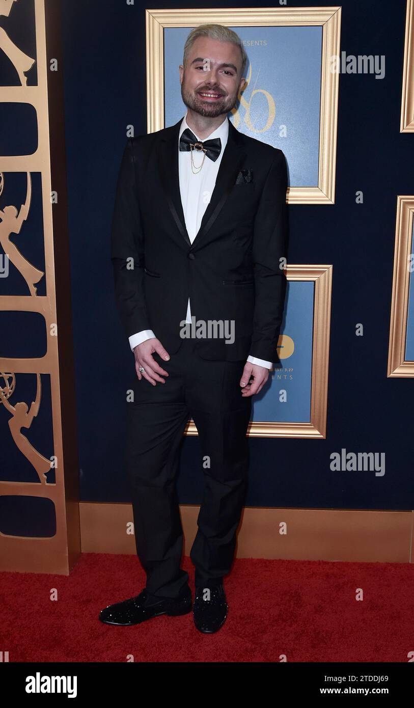 Patrick Blood arrives at the 50th Daytime Emmy Awards on Friday, Dec ...