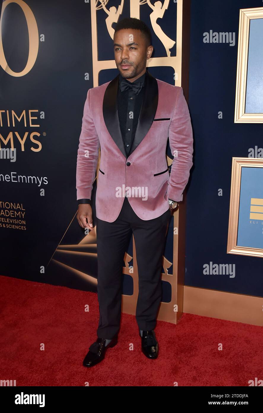Sean Dominic arrives at the 50th Daytime Emmy Awards on Friday, Dec. 15 ...