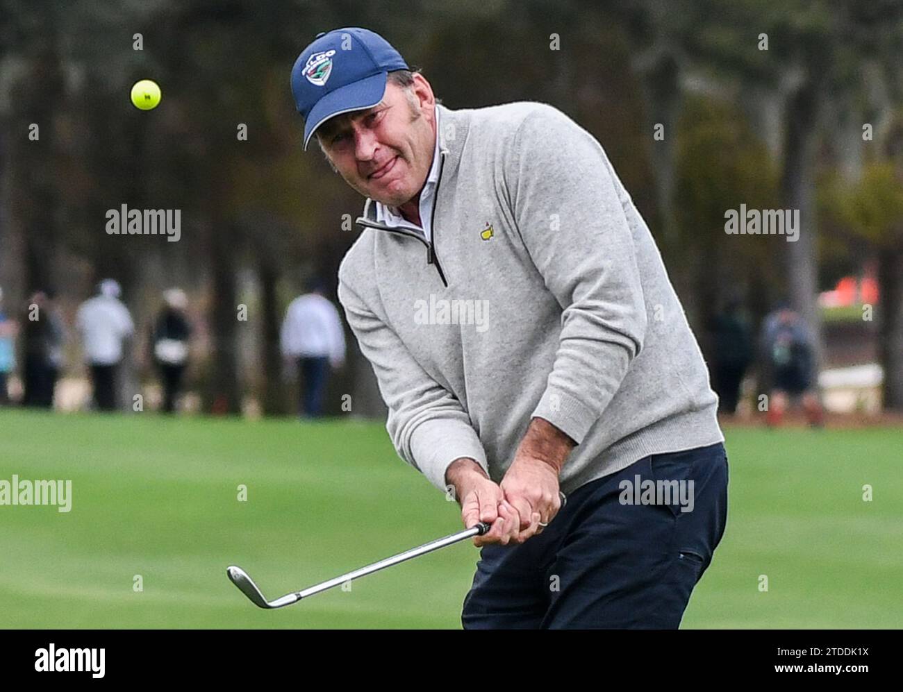 Orlando, United States. 17th Dec, 2023. Nick Falco plays a shot on the ...