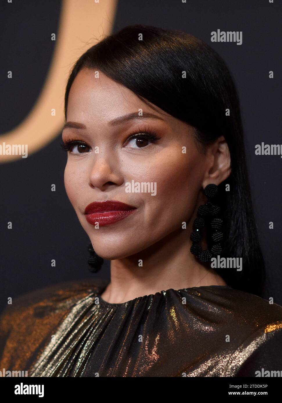 Brook Kerr arrives at the 50th Daytime Emmy Awards on Friday, Dec. 15 ...