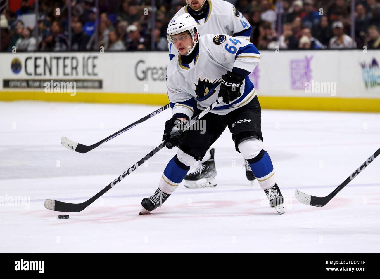 CLEVELAND, OH - DECEMBER 15: Cleveland Monsters right wing Trey Fix ...