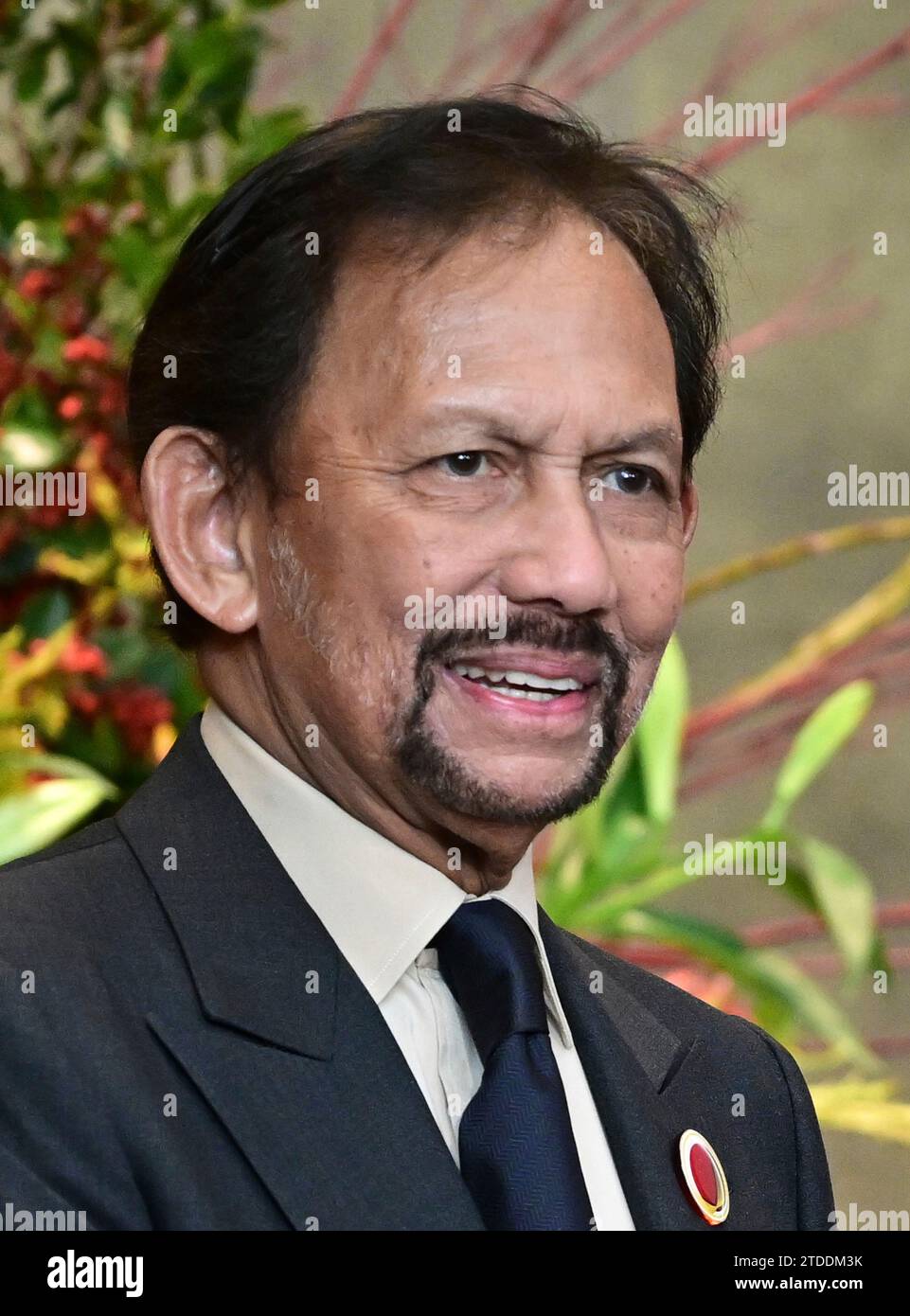 Sultan Haji Hassanal Bolkiah Of Brunei Meets Prime Minister Of Japan Fumio Kishida At The Prime