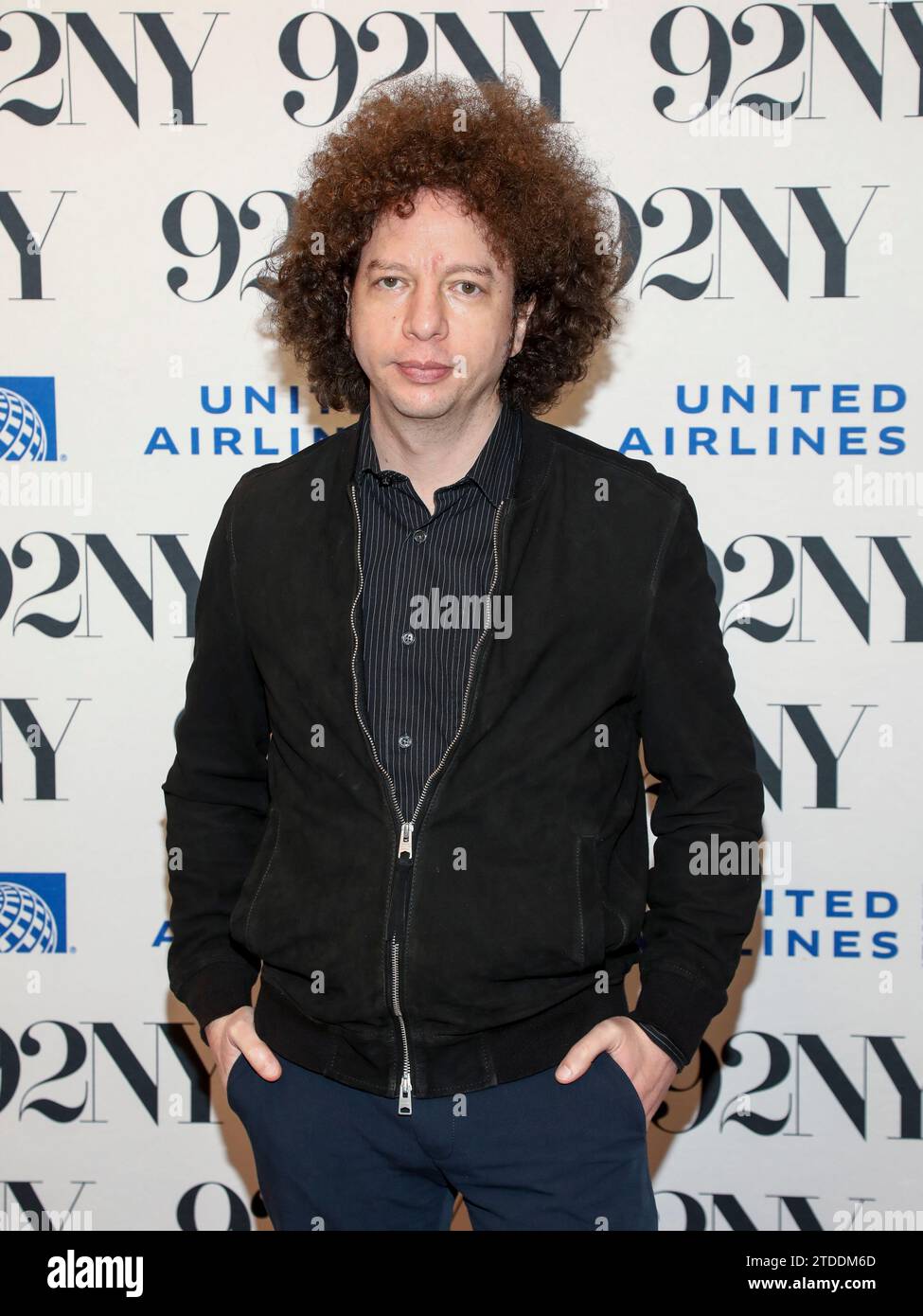 Director Michel Franco poses backstage before discussing the film ...