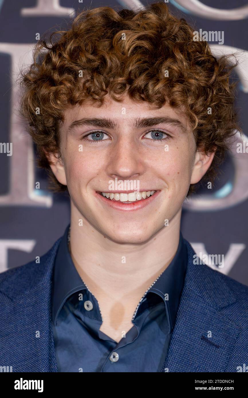 Walker Scobell Poses For Photographers Upon Arrival At The Premiere Of