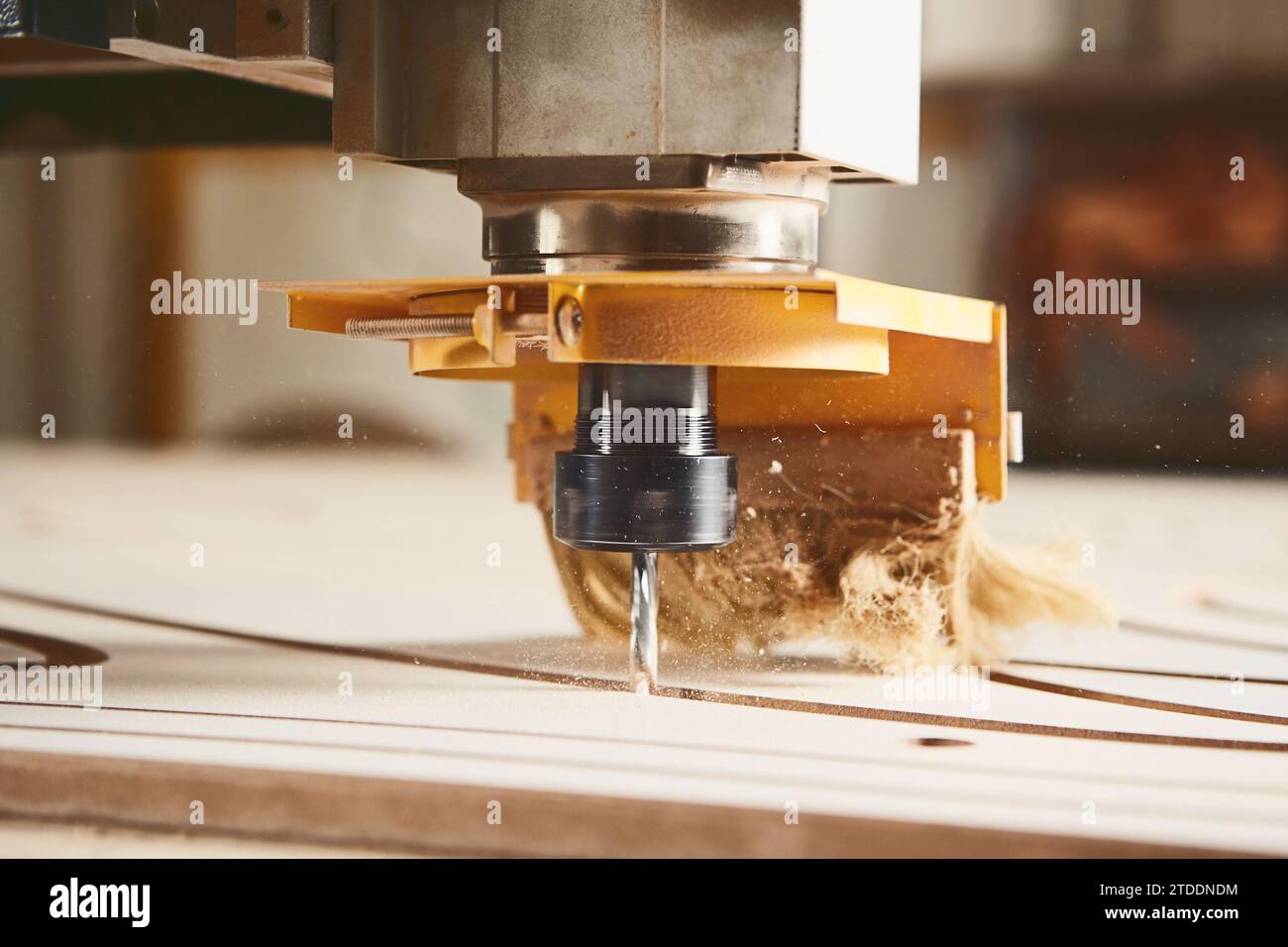 Wood router drilling hi-res stock photography and images - Alamy