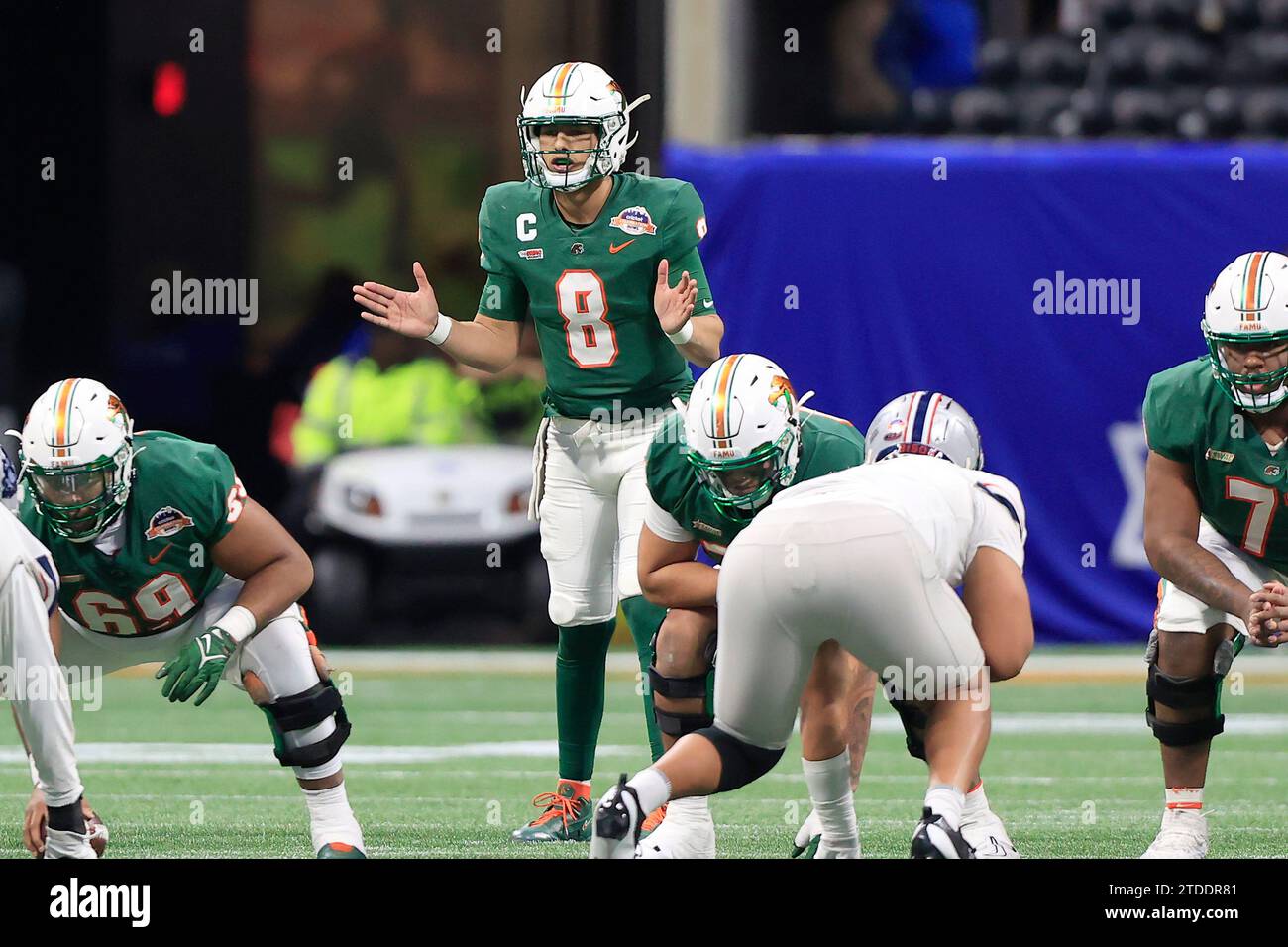 ATLANTA, GA - DECEMBER 16: Florida A&M Rattlers starting quarterback ...