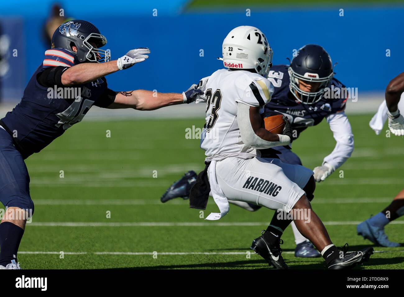 MCKINNEY, TX - DECEMBER 16: Harding running back Omar Sinclair (23 ...