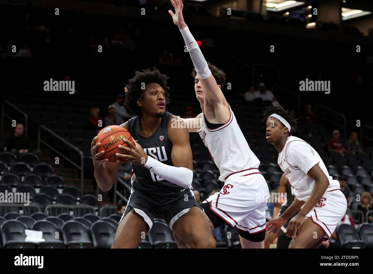 PHOENIX, AZ - DECEMBER 16: Washington State Cougars guard Isaiah Watts ...