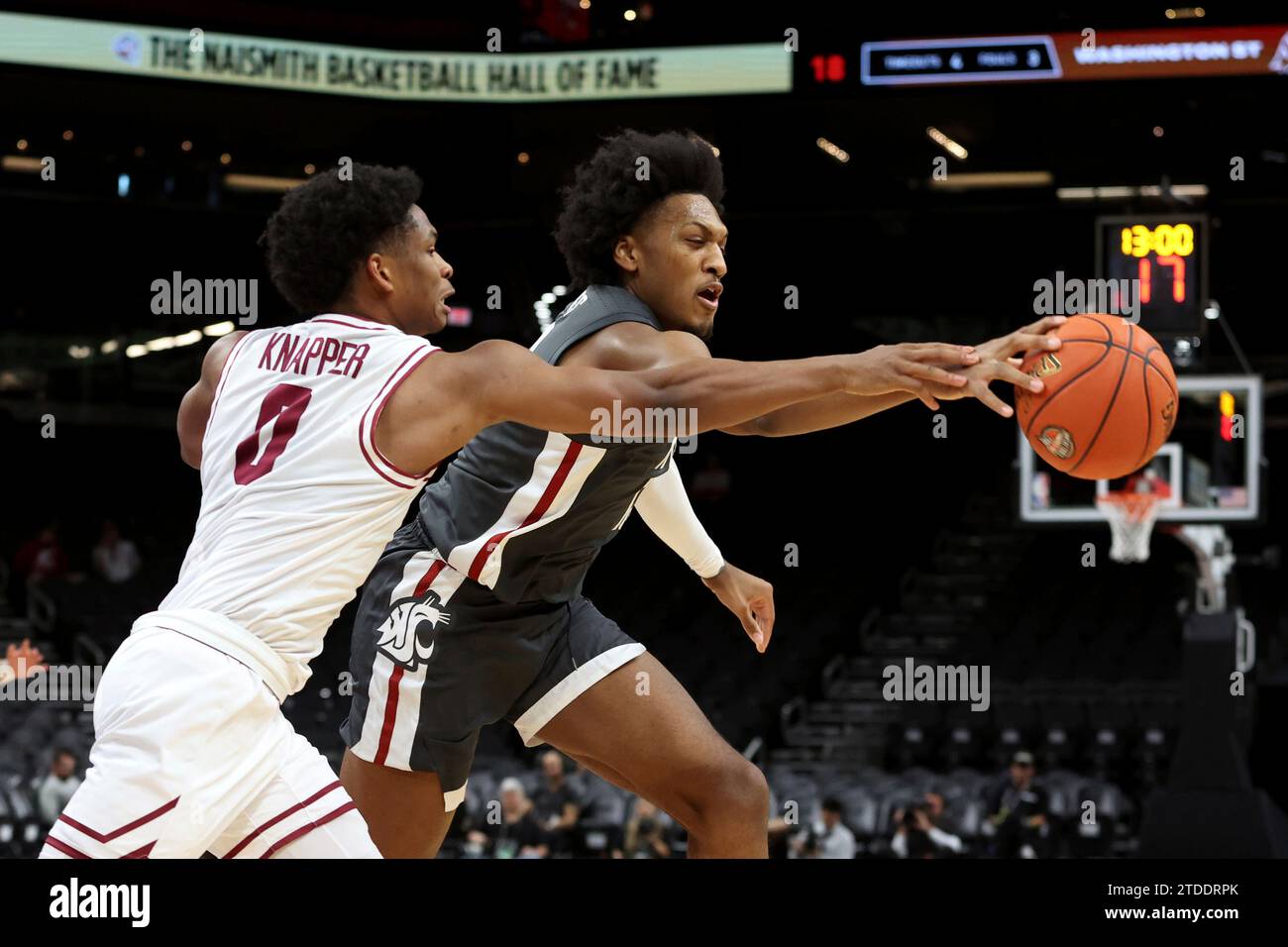 PHOENIX, AZ - DECEMBER 16: Washington State Cougars forward Isaac Jones ...