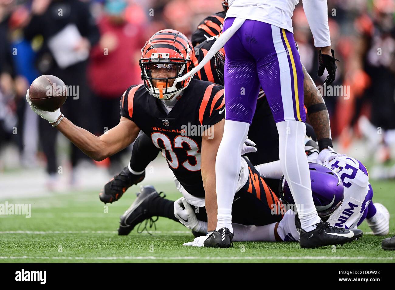 Cincinnati Bengals wide receiver Tyler Boyd (83) celebrates after ...