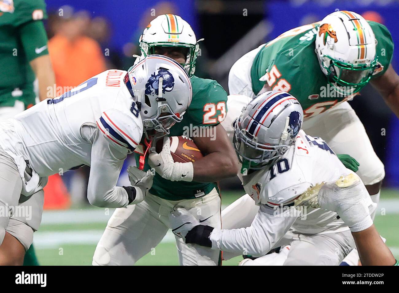 ATLANTA, GA - DECEMBER 16: Howard Bison linebacker Terrance Hollon (8 ...