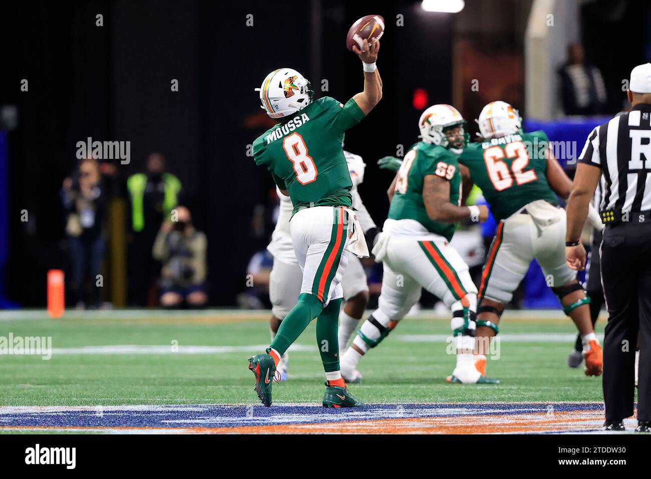 ATLANTA, GA - DECEMBER 16: Florida A&M Rattlers starting quarterback ...
