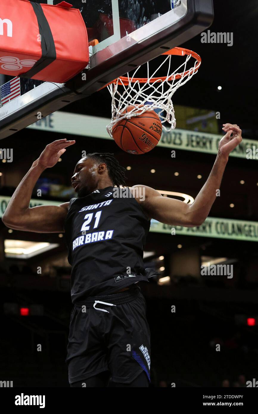PHOENIX, AZ - DECEMBER 16: UC Santa Barbara Gauchos forward Yohan ...